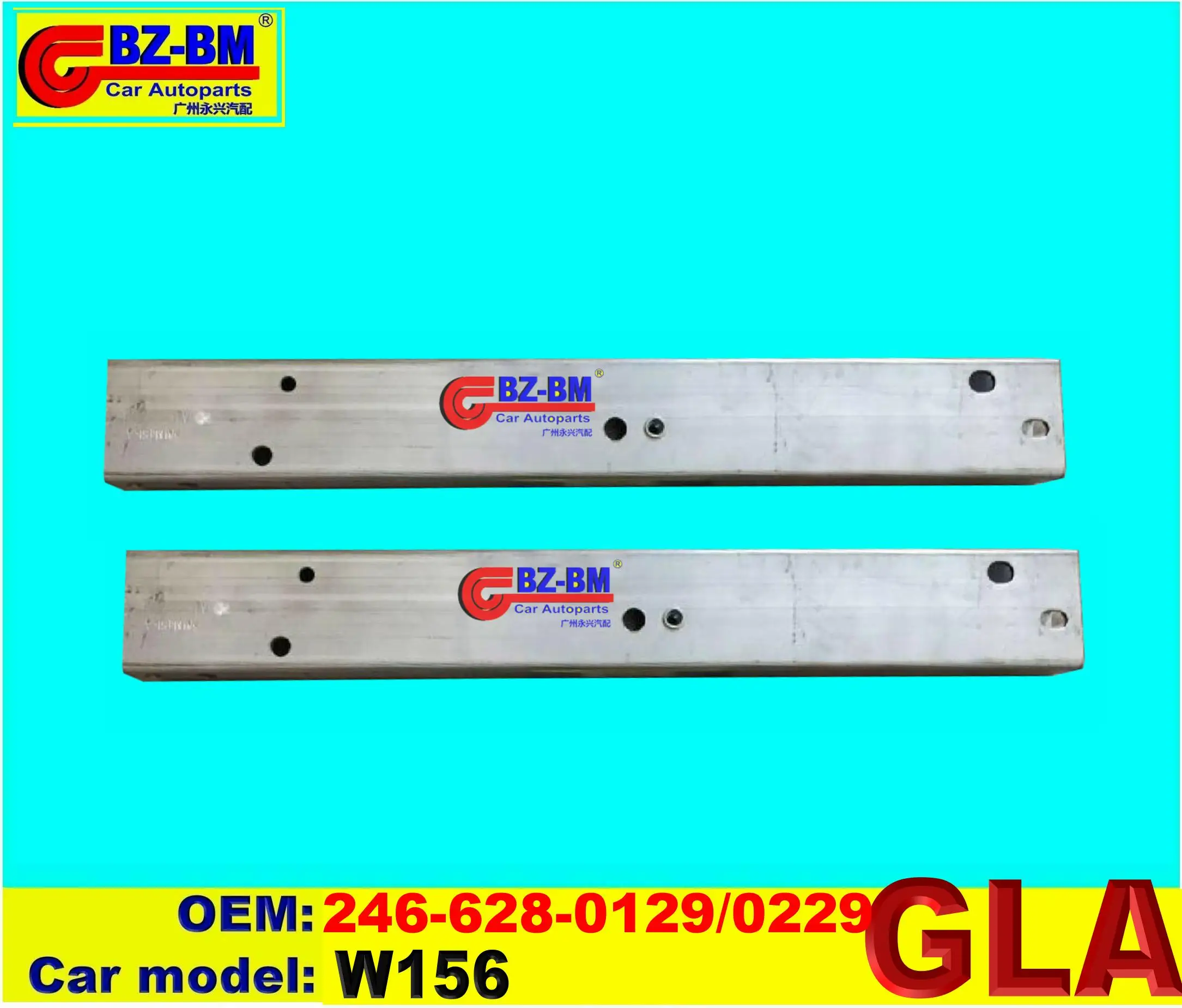 Hood Fender Front Bumper Reinforcer Bar For Bmw Benz Headlight Bracket ...