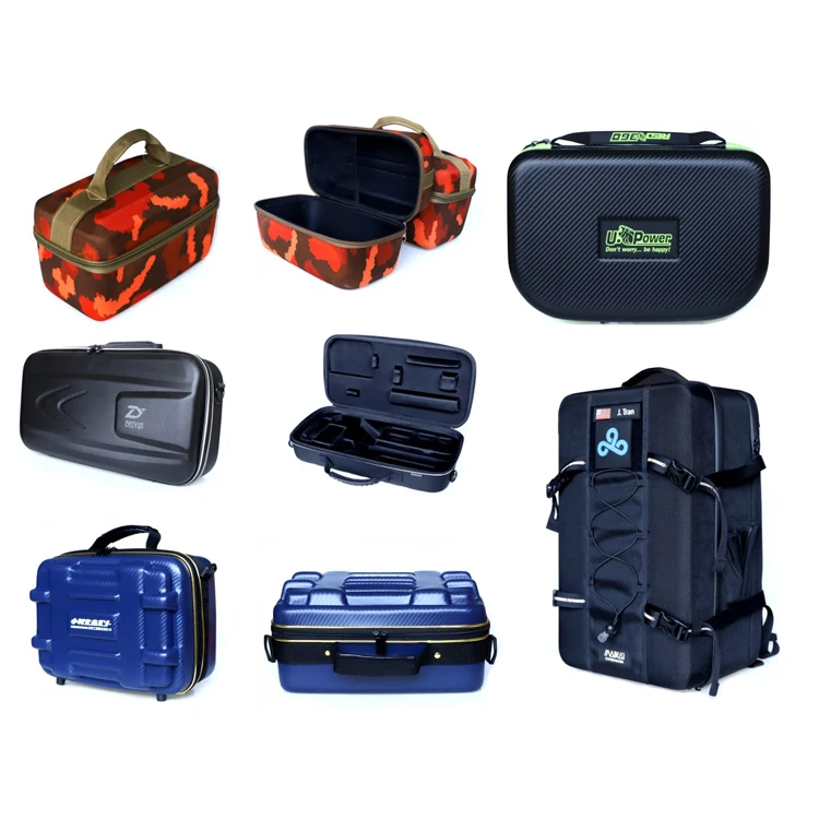 Custom Zipper Close Protective Hard Shell Eva Case,Eva Foam Hard Case ...