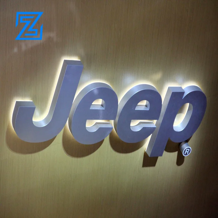LED Car Logo Sign - Front Grille Badge Brand 3D 4D 5D
