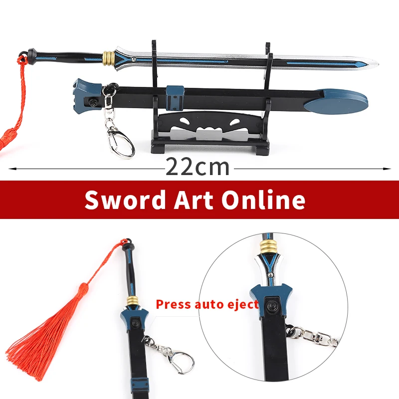Hot Sale Automatic Elastic Moving Sword Model of SAO With Carrier for ...