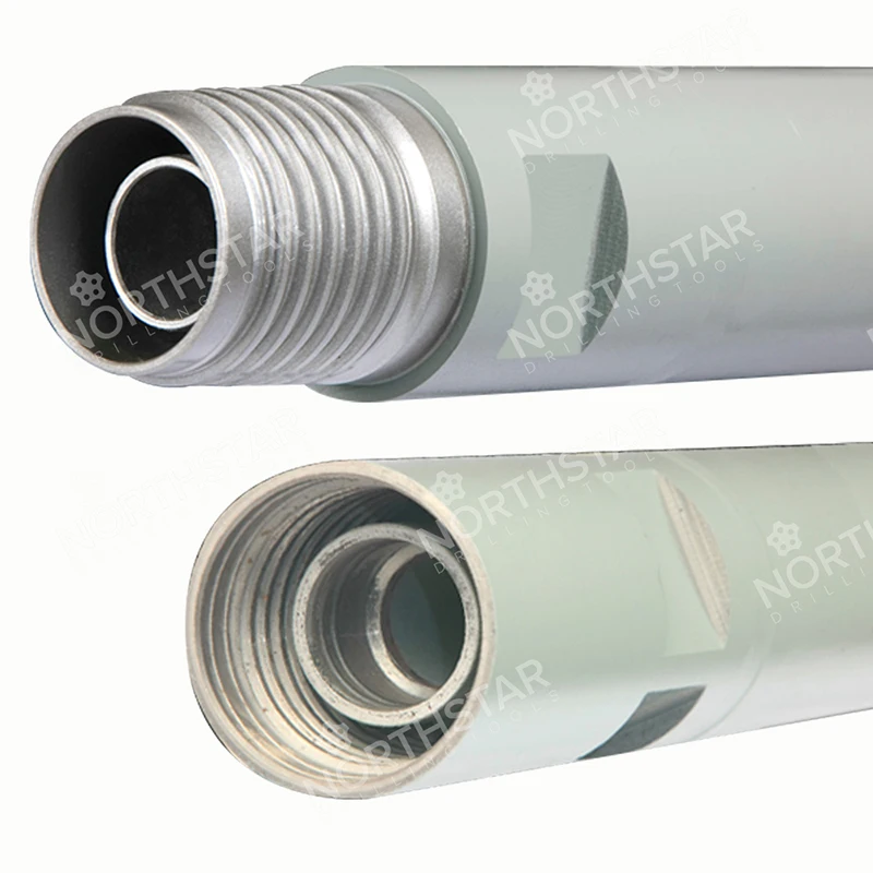 Dual Tube Drill Pipe - Reverse Circulation for RC DTH Hammer