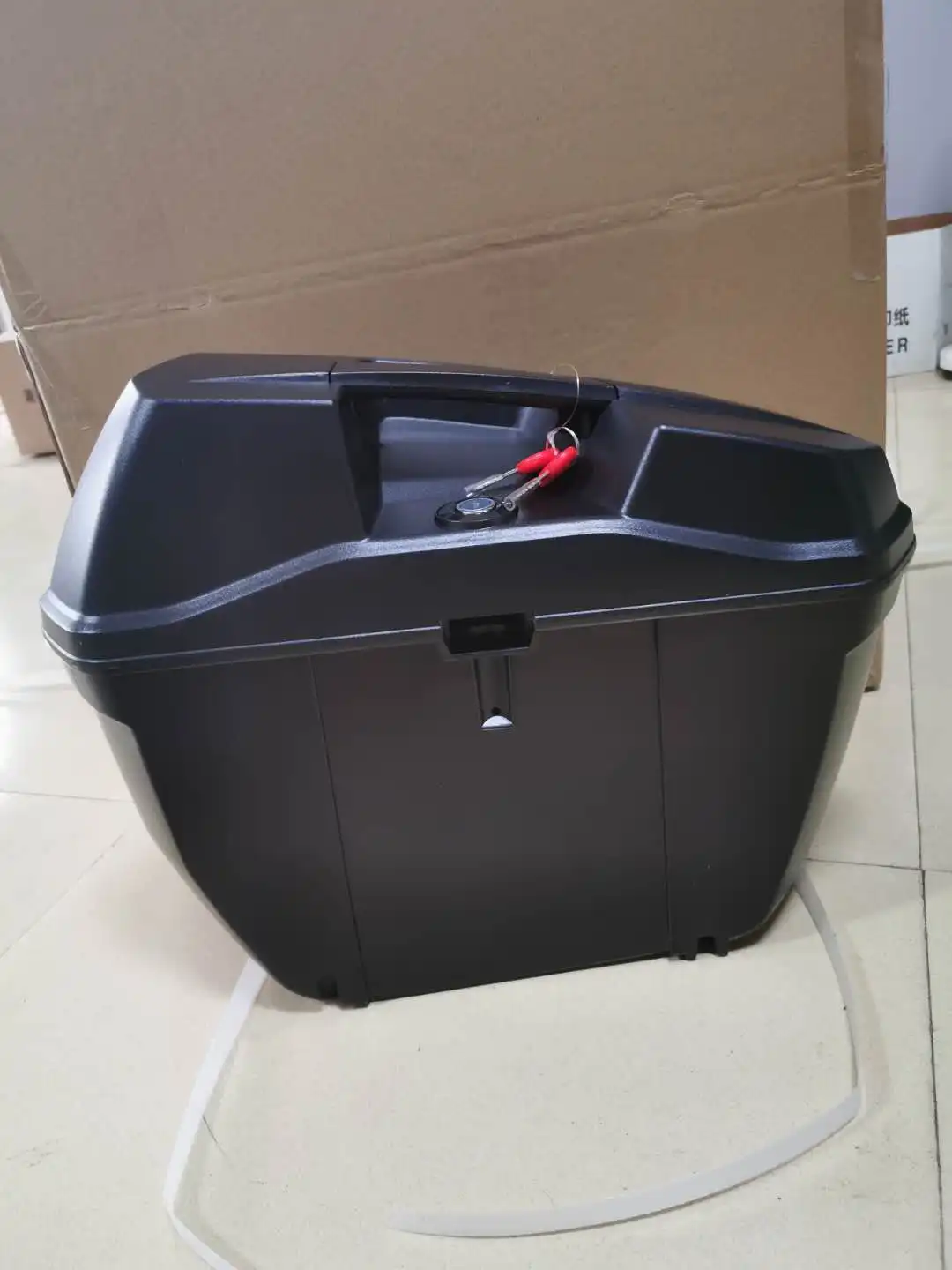 MOTO SIDE BOX - Durable ABS, 5KGS Max Load, 9.9KGS G.W.