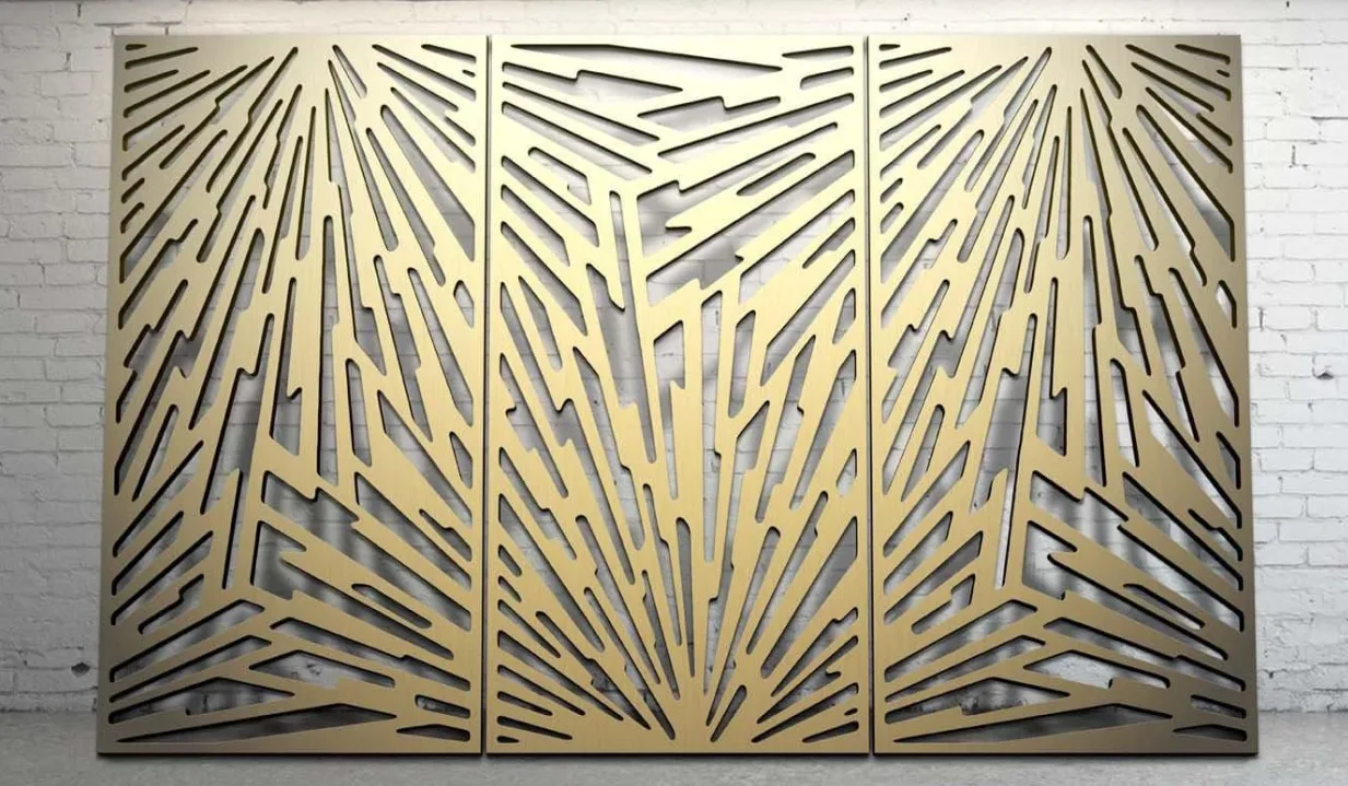 Decorative Aluminum Laser Cut Steel Panels Grill for Curtain Walls ...