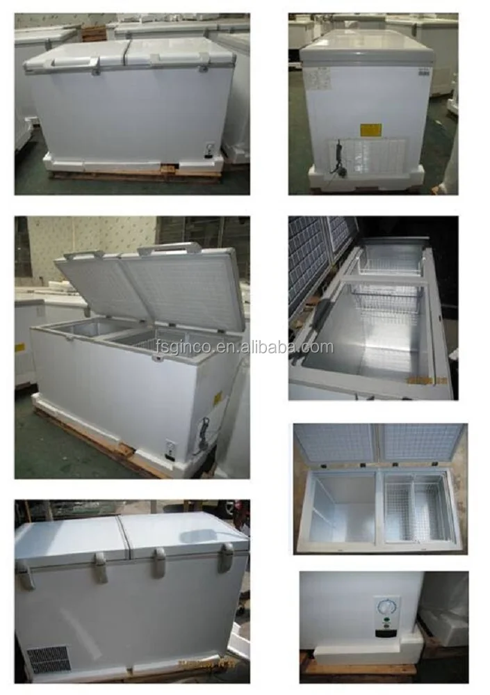 700L Supermarket Commercial Chest Freezer for Ice Cream
