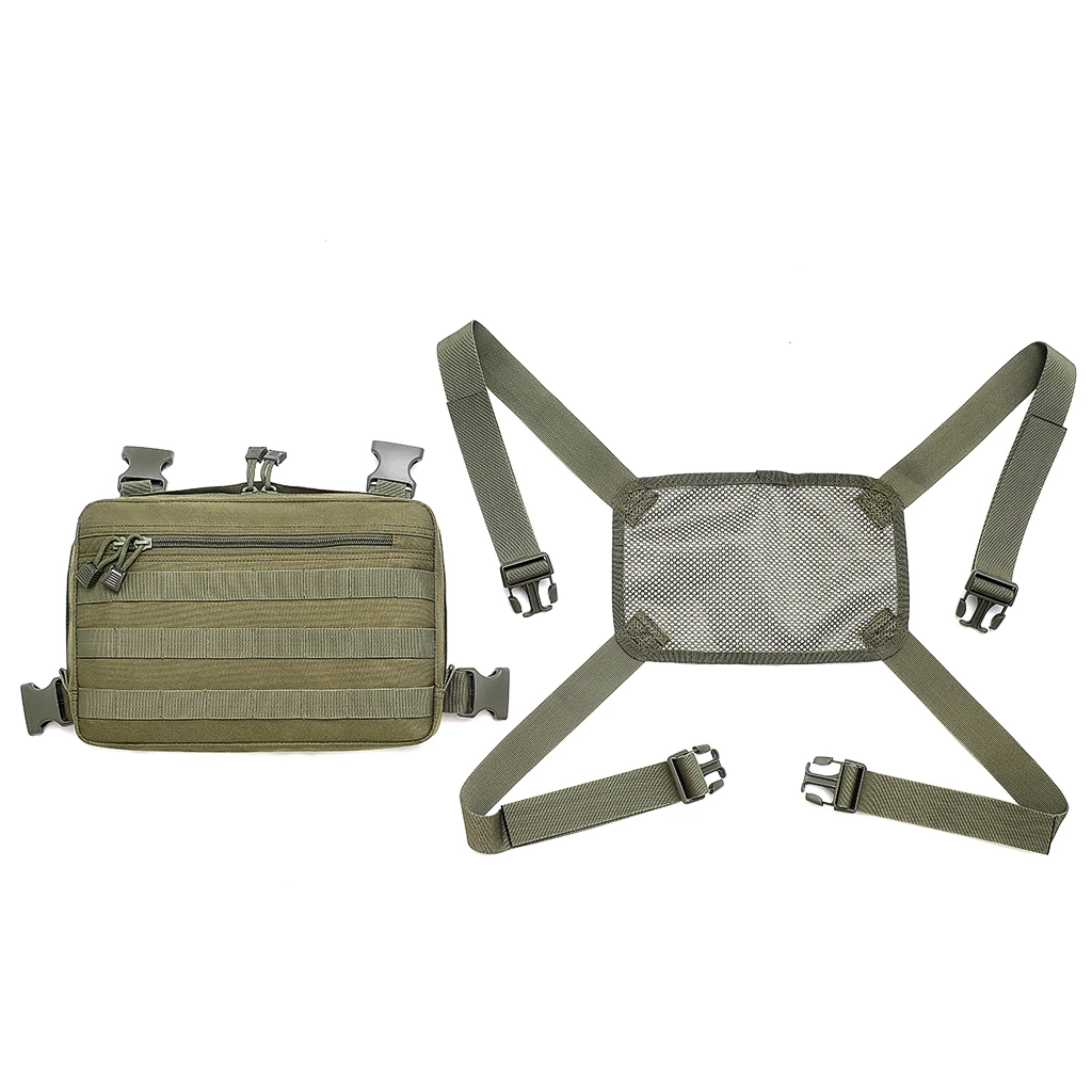 Custom Tactical Chest Rig Bag Street Style Military Combat Molle Pouch ...