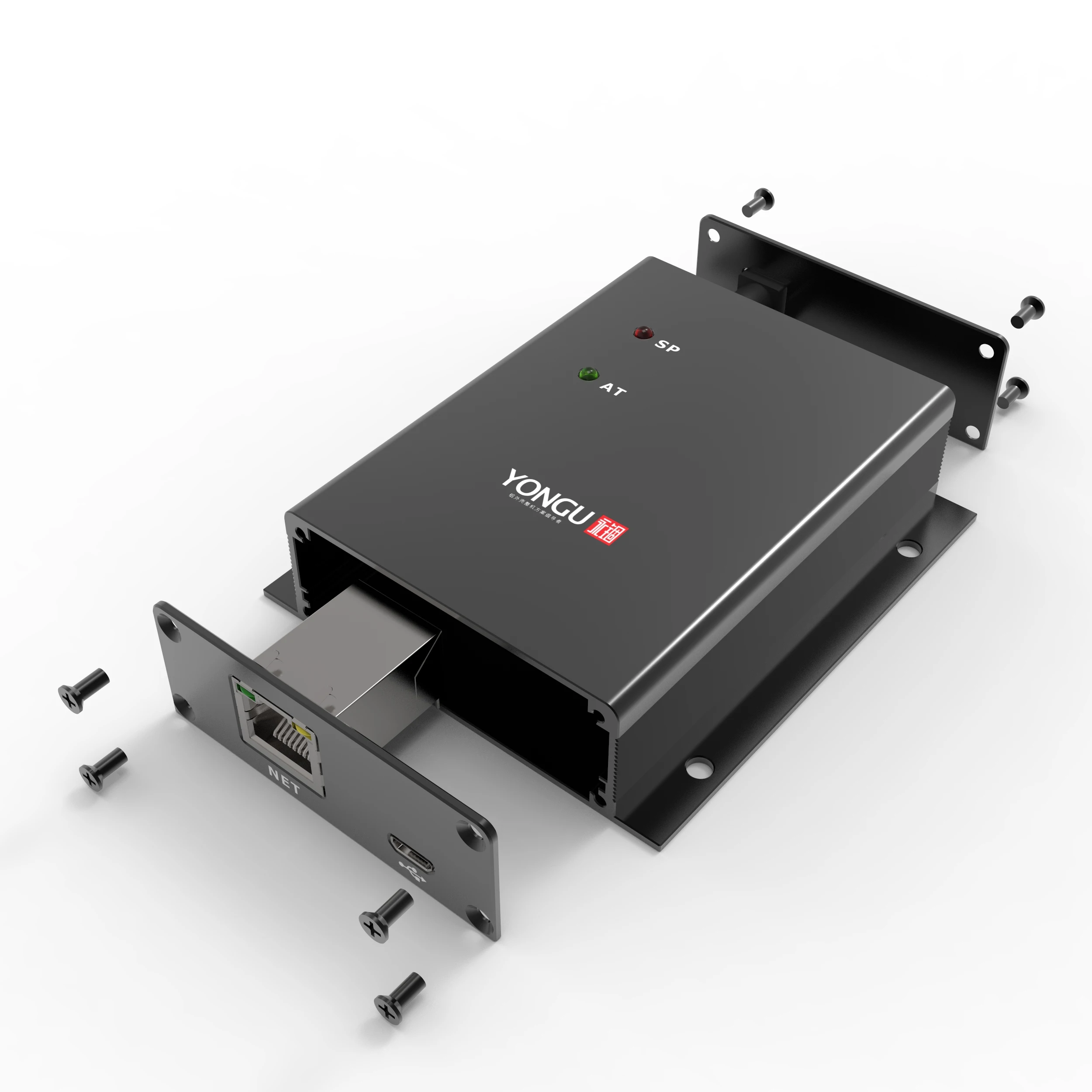 80*23.8-90 Inverters Enclosures Pcb Case Anodized Box Extruded Aluminum ...