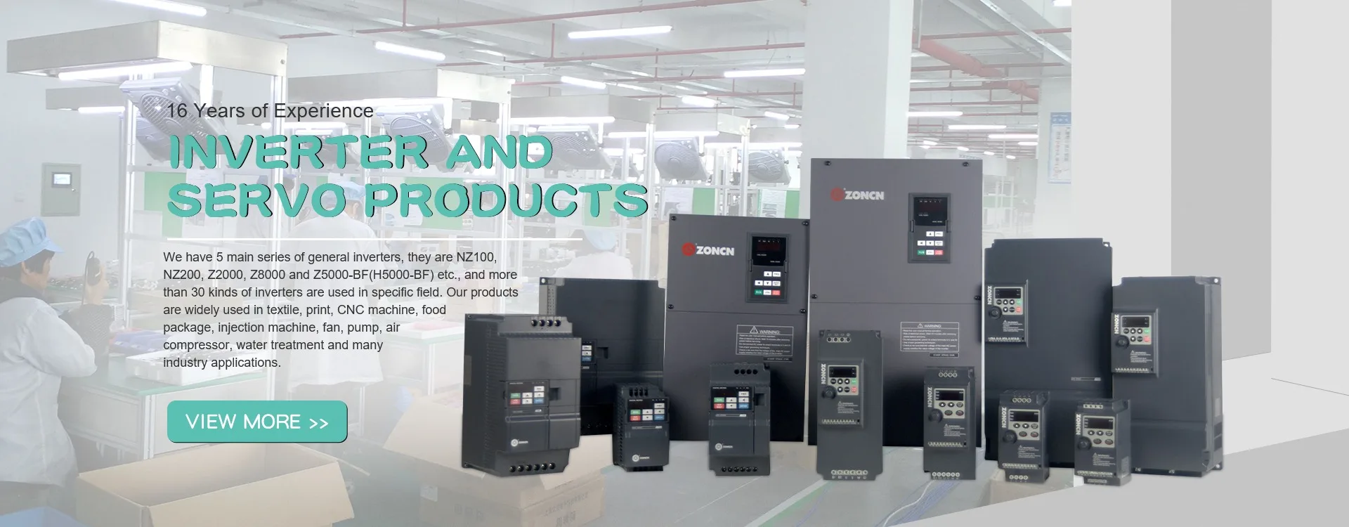 Wuhu Zoncn Automation Equipment Co., Ltd. - Inverter, Servo