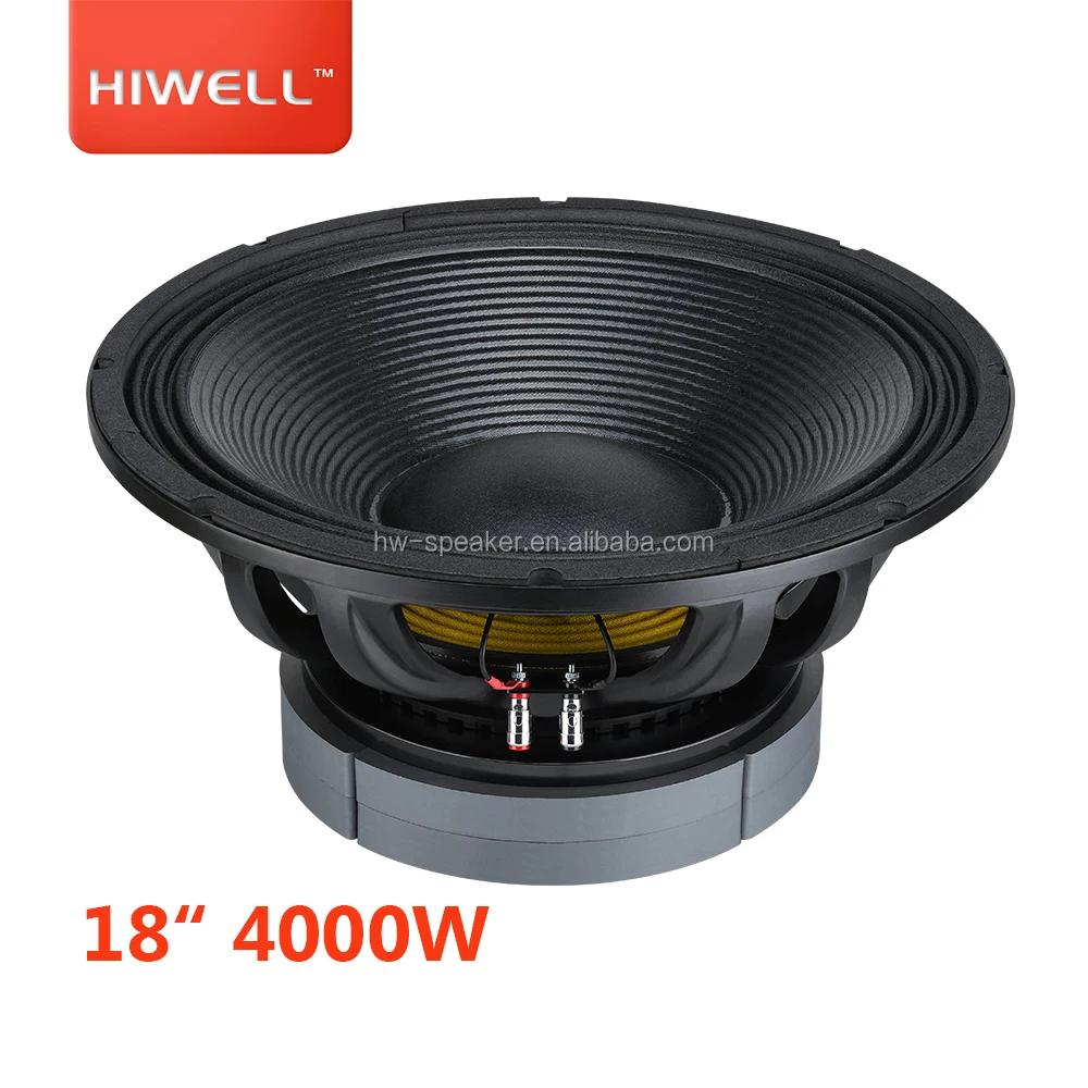 18 Inch 4400W PA System Speaker - Powerful Outdoor Sound