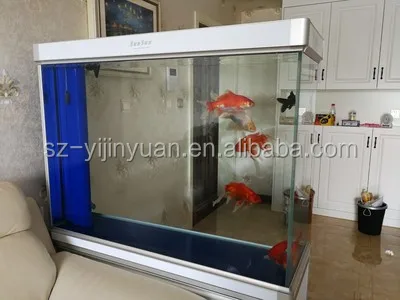 Customized Large Transparent Cube Acrylic Aquarium Fish Tank