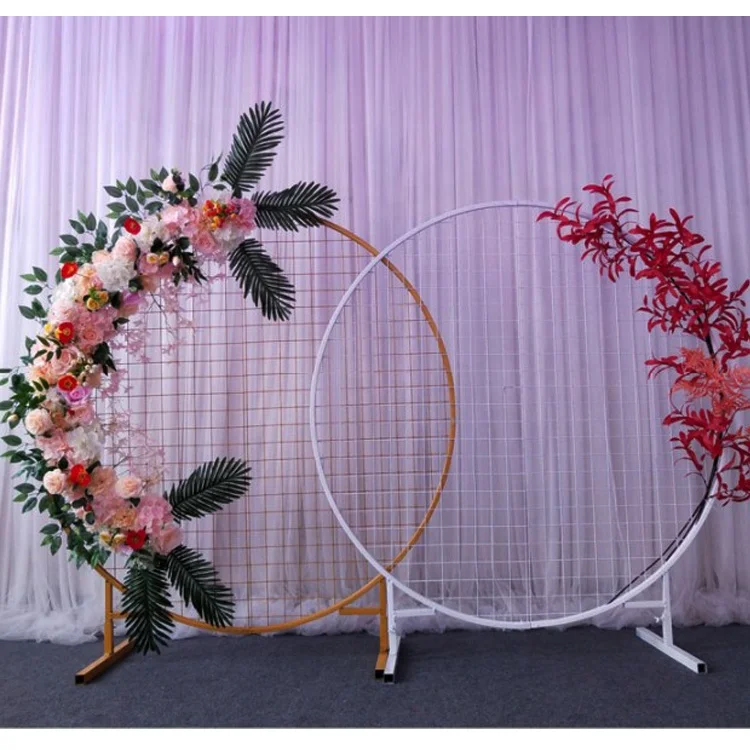 Wholesale Fashion Round Arch Backdrop,Wedding Arch Stand Round Circle ...
