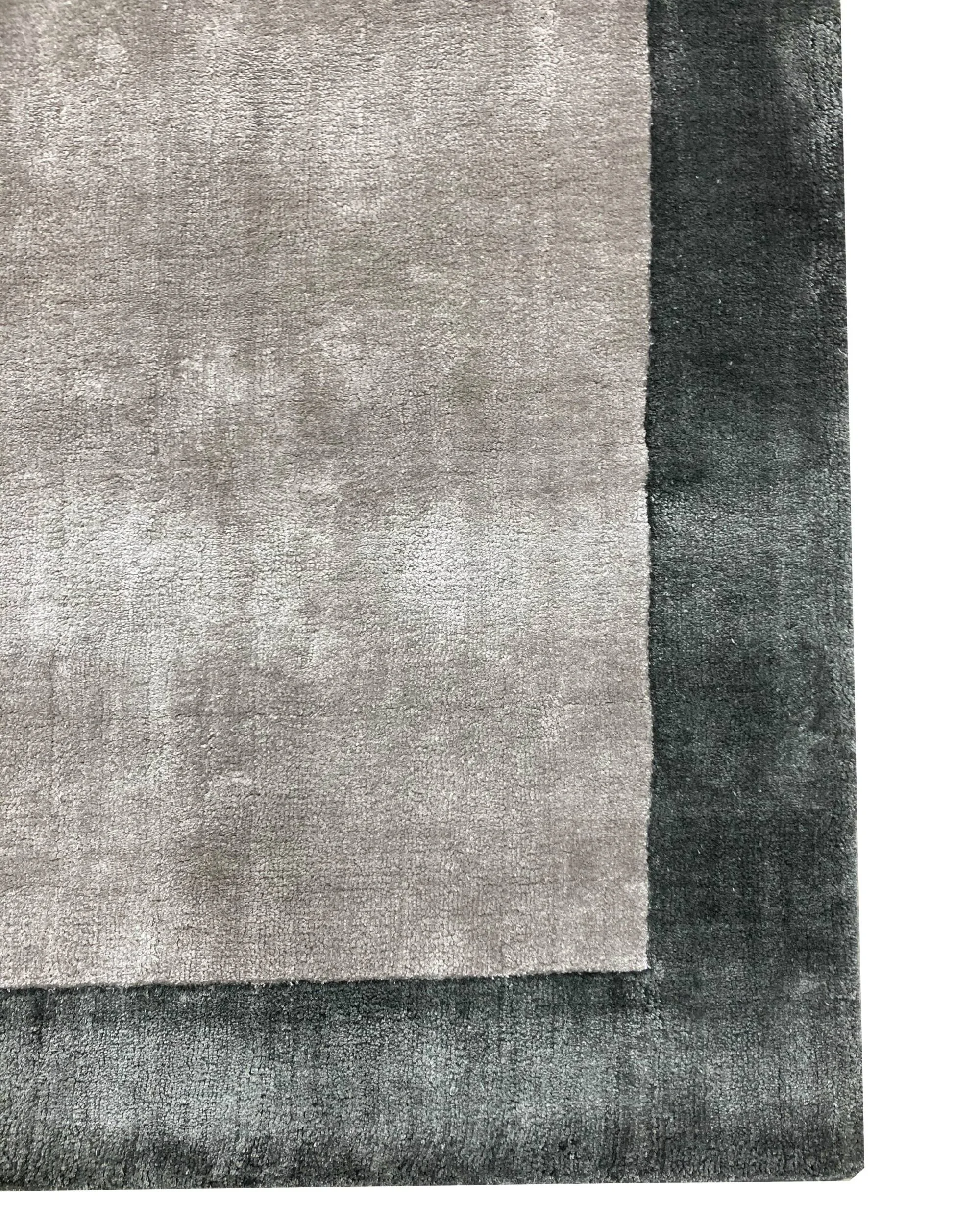 Border Design Very Classic Handmade Loom Knotted Handwoven India Tencel ...