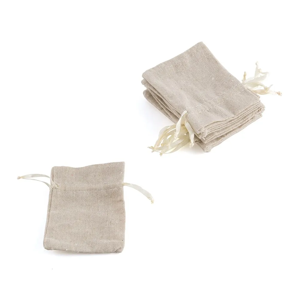 OEM Canvas Soft Cloth Draw String Bags - Recyclable & Stylish