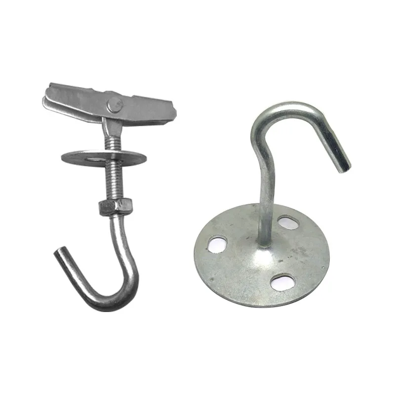 Reinforced Ceiling Fan Wall Carbon Steel Hook - Durable & Versatile