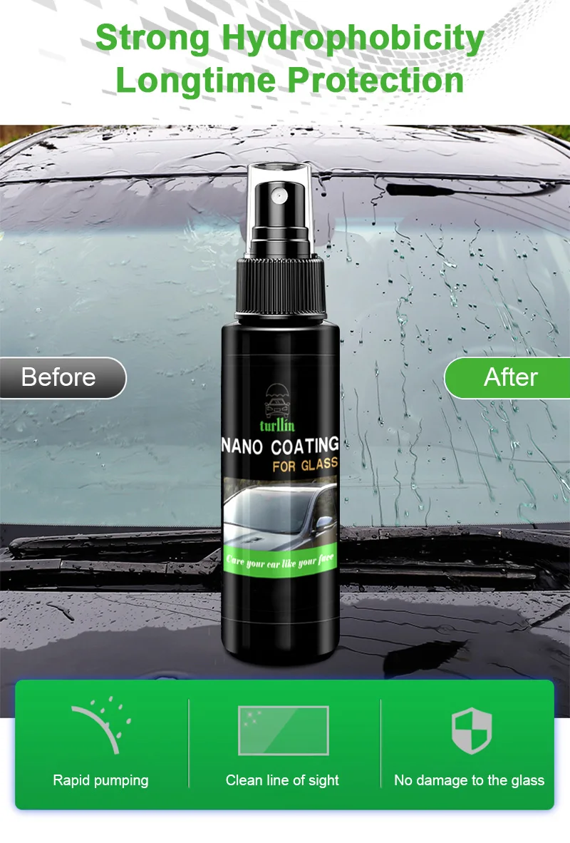 Nano Super Hydropobic Water Repellent And Self Cleaning Liquid Glass ...
