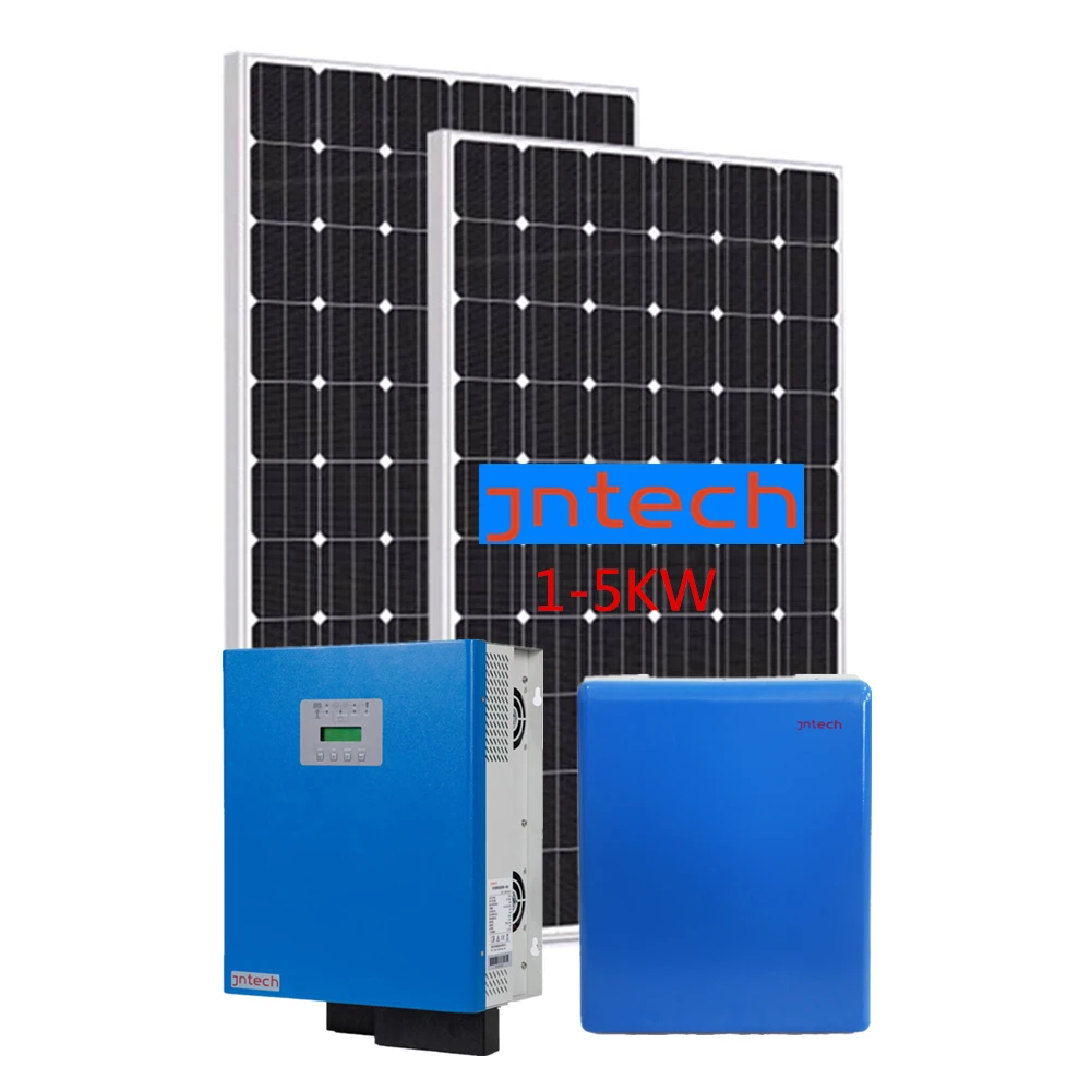 Complete Solar Energy System Home 5kw 3kw 1kw 2kw 4kw Off Grid Hybrid ...