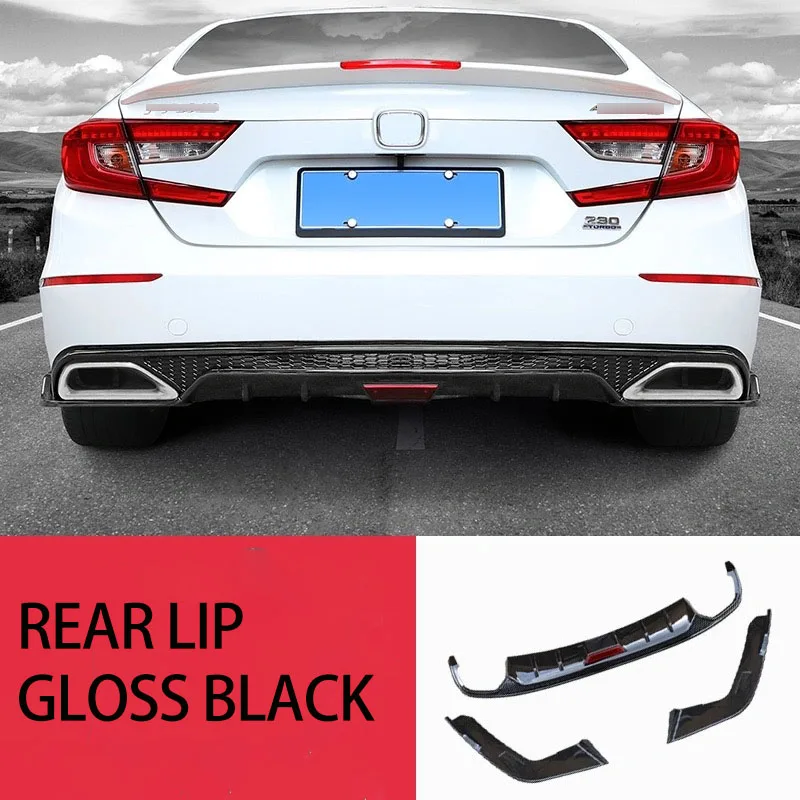 Auto Exterior Parts Rear Diffuser Spolier For Accord 2018-2020 - Buy ...