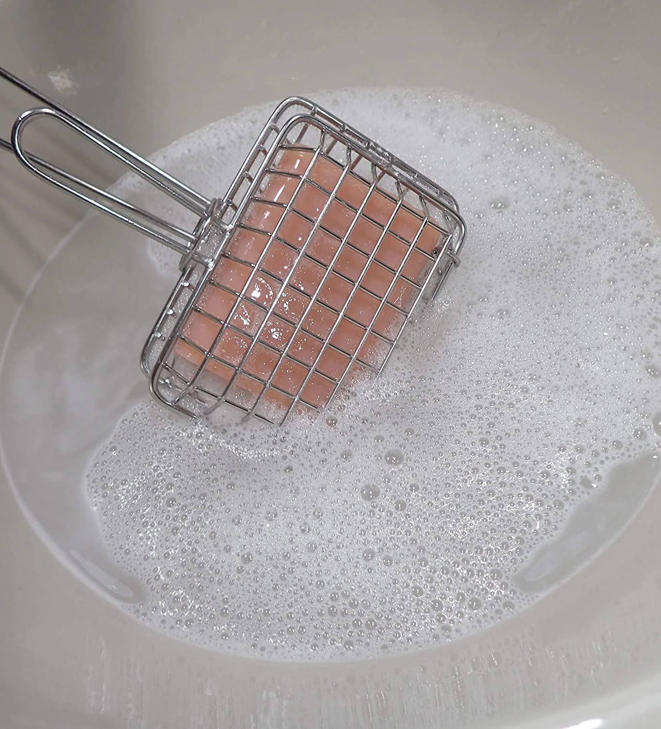 Stainless Steel Soap Cage - Durable & Efficient