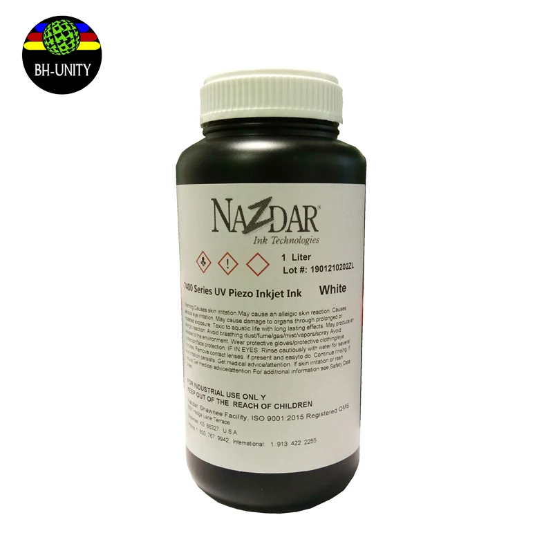 Original Nazdar Uv Curing Ink 1000ml For 3d Uv/roll To Roll Printer ...