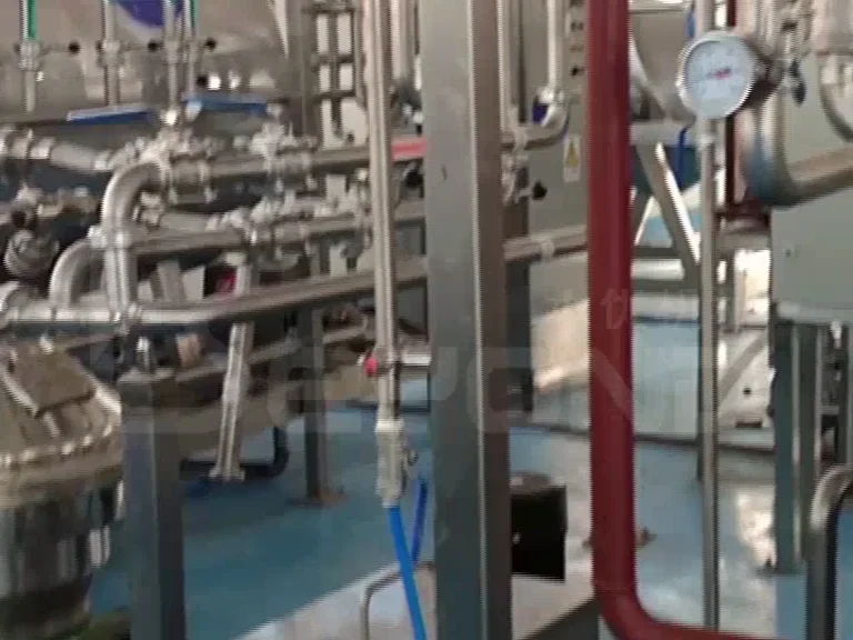 Evaporated Milk Processing Line Condense Milk Making Machine Sweetened ...
