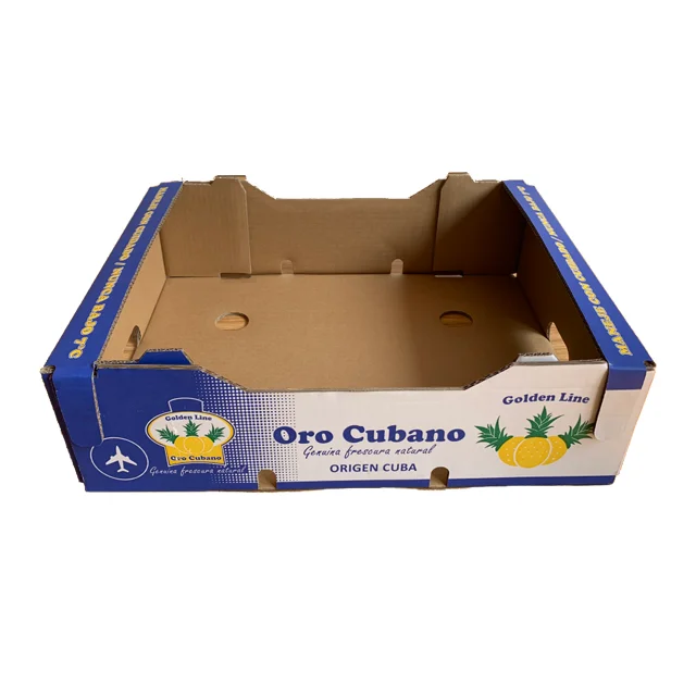 Pack Cardboard Cherry Fruit Packaging Box For Pineapple - Buy High ...