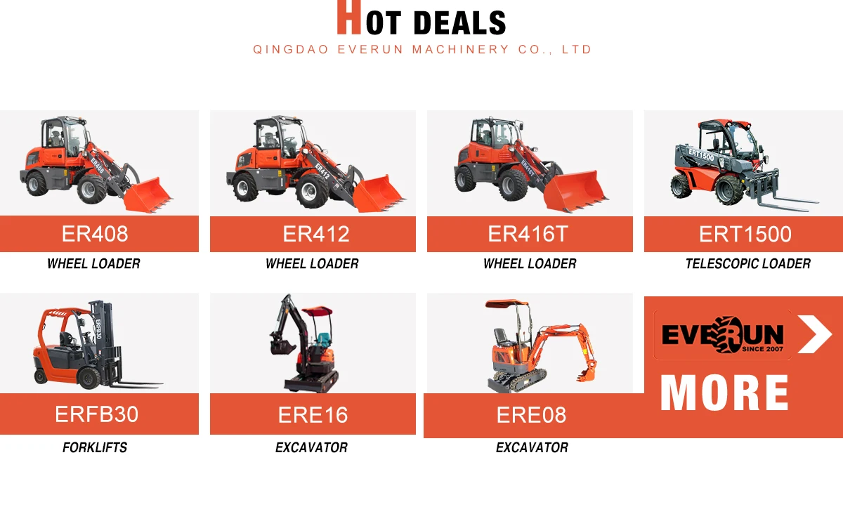 Qingdao Everun Machinery Co., Ltd. - Wheel Loader, Excavator