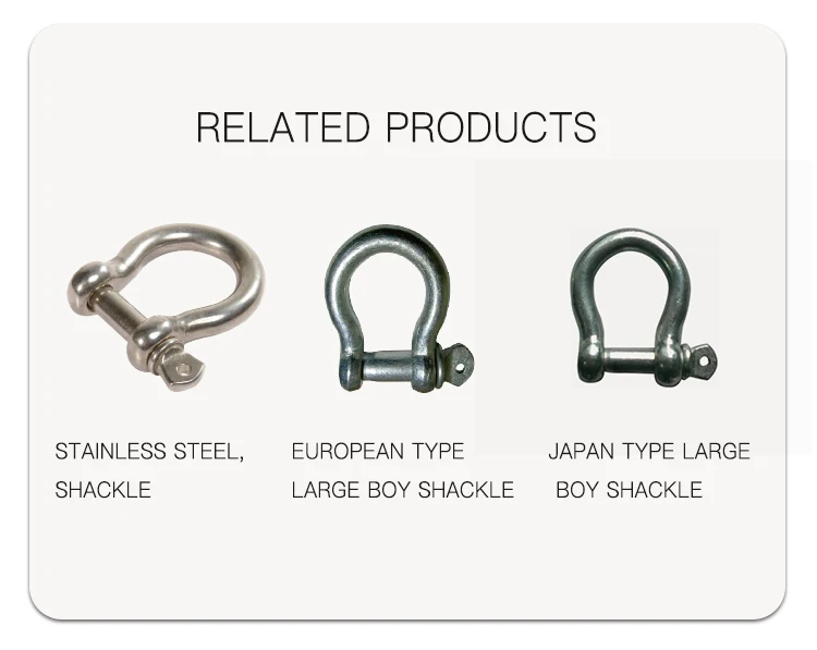 Us Type Screw Pin Anchor Shackle G209 S209 - Buy Anchor Shackles,Hot ...