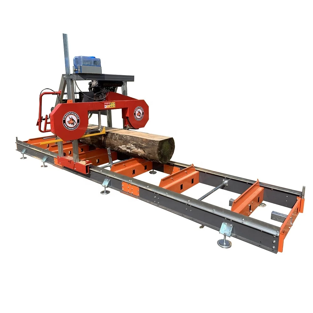 Big Wood Cutting Sawmill Panel Saw Machines with Trailer