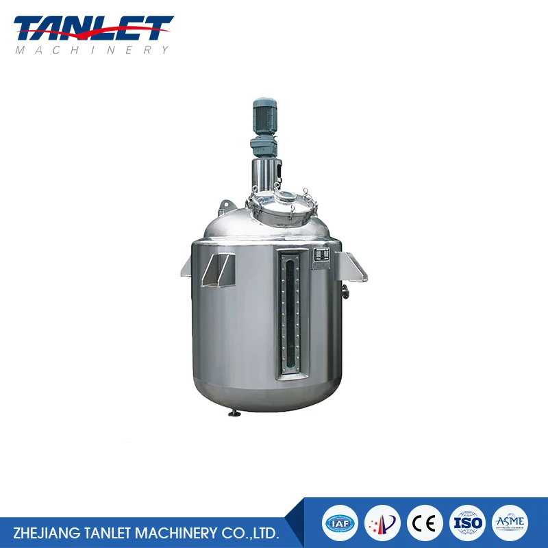 Jacket Mixer Stainless Steel Mixing Tank Agitator Tank - Buy Mixing ...