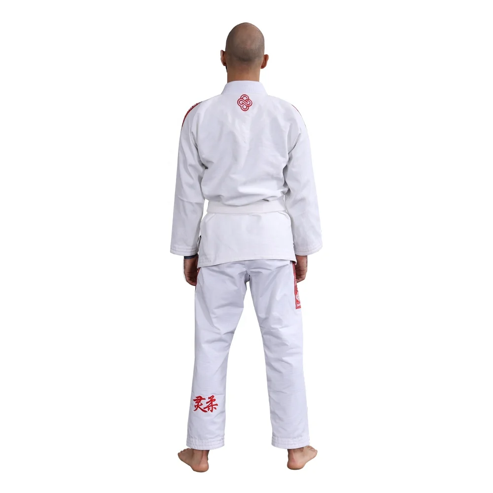 Custom Made Brazilian Jiu Jitsu Gi with Embroidered Patches