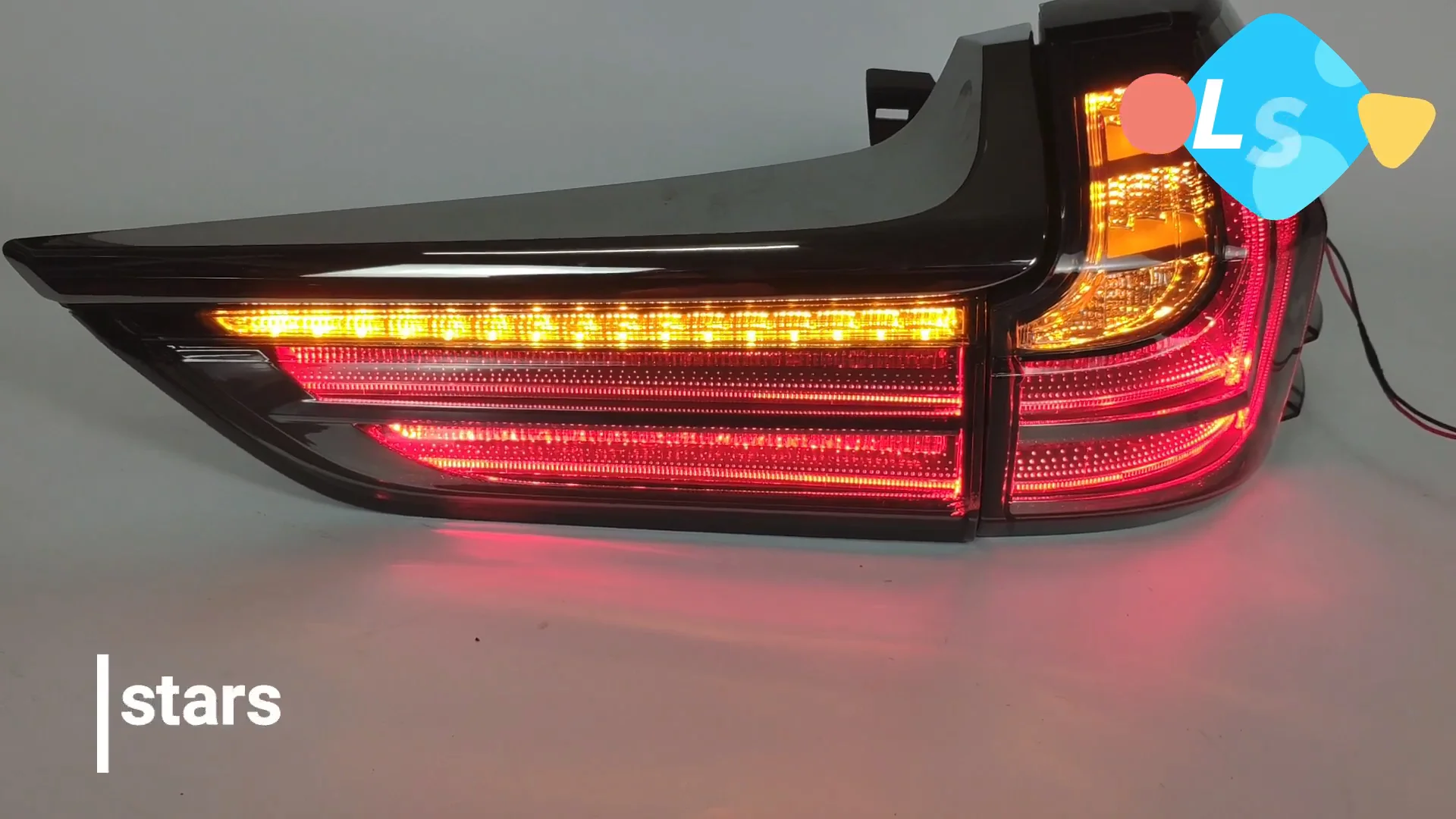 Car Lamp Led Tail Light With Black Color Tail Lamp For Lexus Lx Lx570 ...