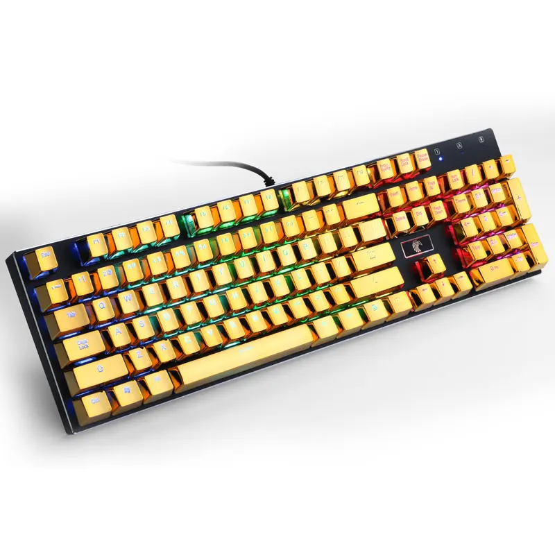 Multicolor Plating Keyboard Cover Keycaps For Mechanical Keyboard - Buy ...