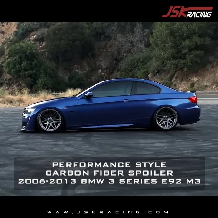 Vrs Style Carbon Fiber Spoiler Wing For Bmw 3 Series E92 E93 M3 - Buy ...