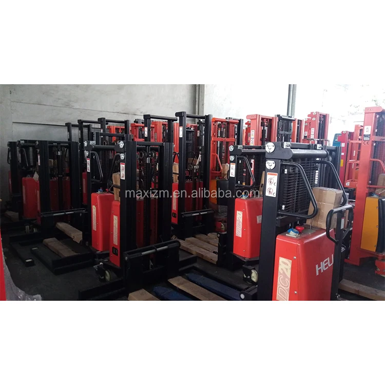 Heli 2ton Semi-electric Pallet Stacker Handle Forklift Cbs20j - Buy ...