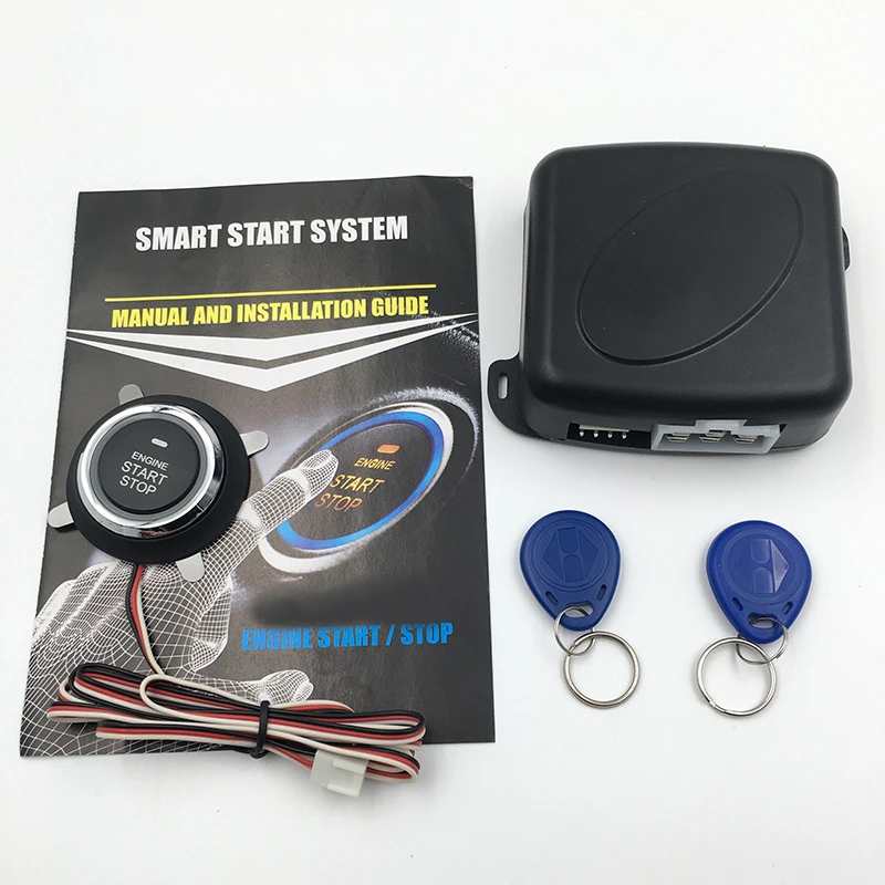 Hippcron Car Alarm Start Stop Button Engine Rfid Keyless Entry System ... Hippcron Car Alarm Start Stop Button Engine Rfid Keyless Entry System ...