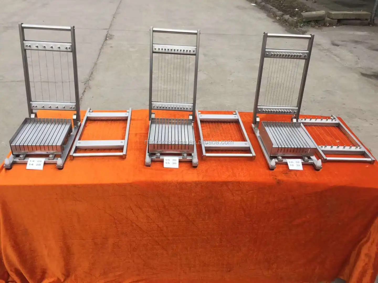 Stainless Steel Industrial Cheese Block Cutter Butter Guitar Cutter ...