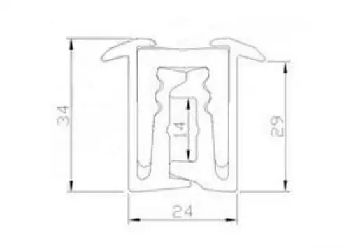 Aluminium Tila Hinge - Anodized Continuous Hinges for Trucks, Trailers ...