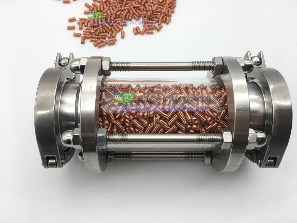 Spiral Prismatic Packing Copper Mesh for Distillation