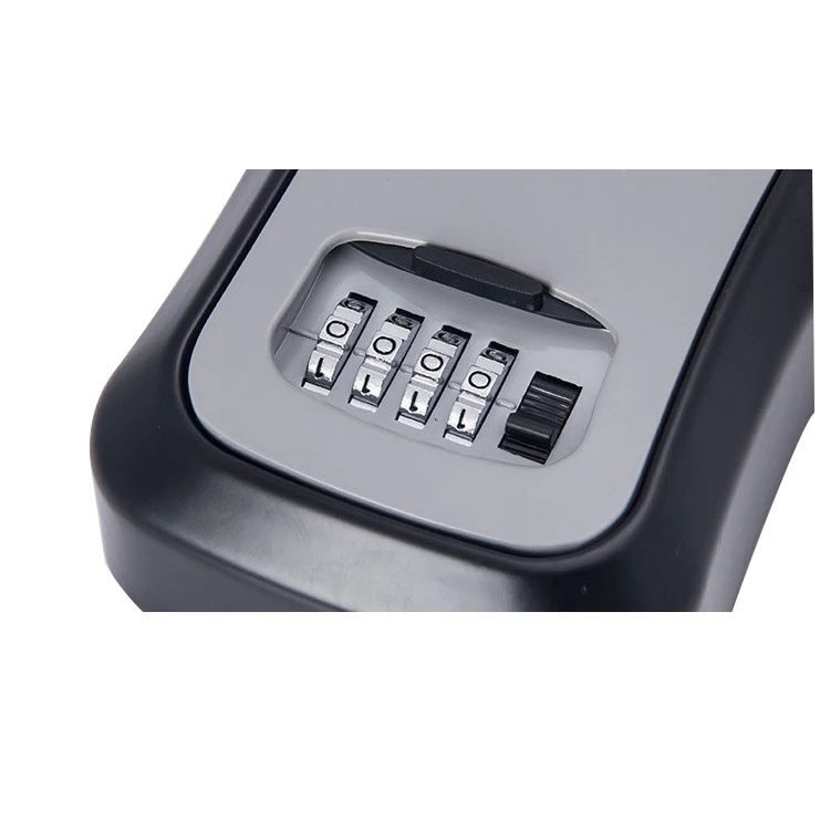 Amazon Black Safety Outdoor Car Key Storage Safe Lock Box Wall Mounted ...