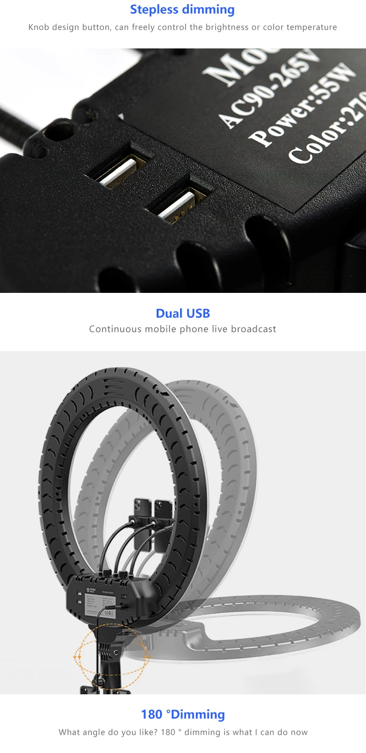 Light Ring Led Rgb 12 Inch Rgb Led Ring Lamp 33 Cm Rgb Remote Control ...