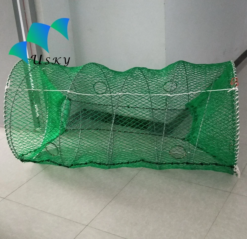Fish Spring Cage Folding Trap - High Strength & Customizable