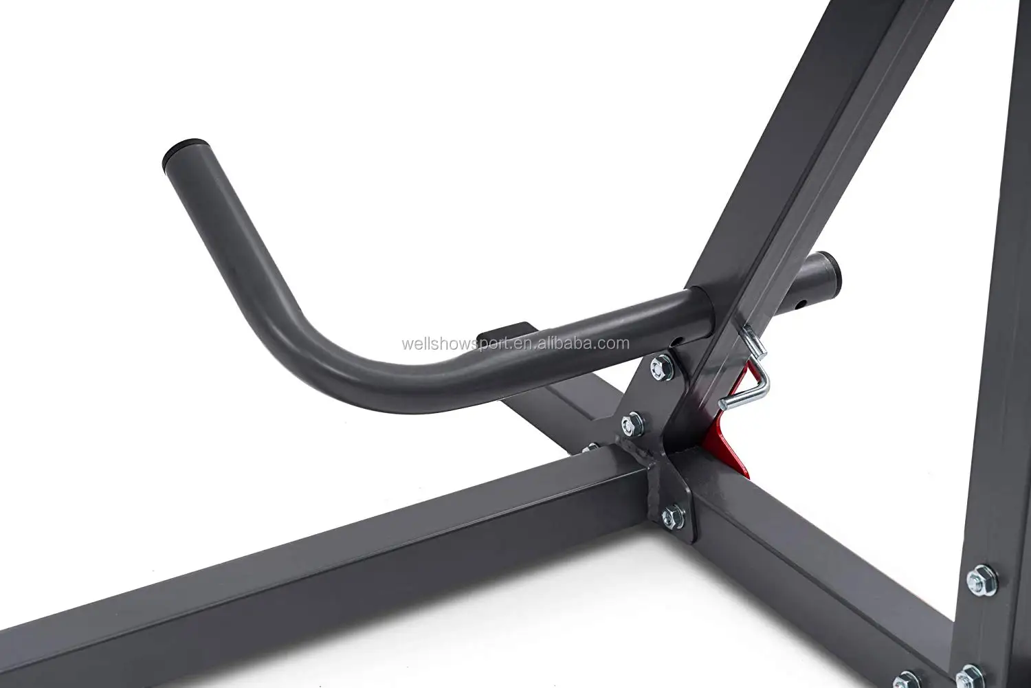 Wellshow Sport Adjustable Height Power Station With Pull-up Bar And Dip ...