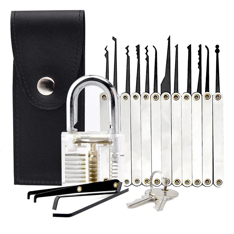 Opening Door 12pcs Lock Pick Set Locksmith Tools Locksmith Supplies ...