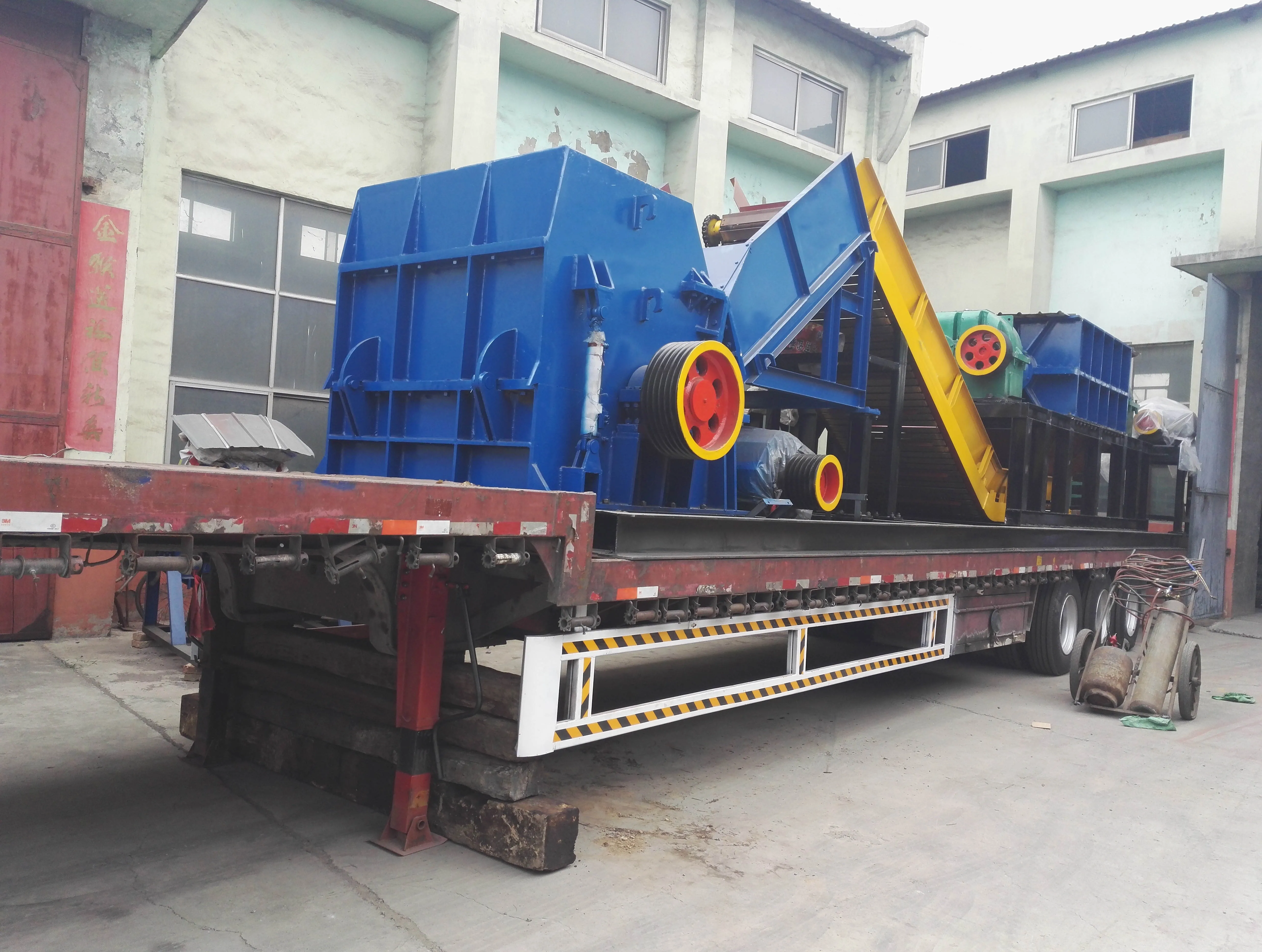 Super Powerful Shredder For Metal Bucket Iron Sheet Industrial Waste ...