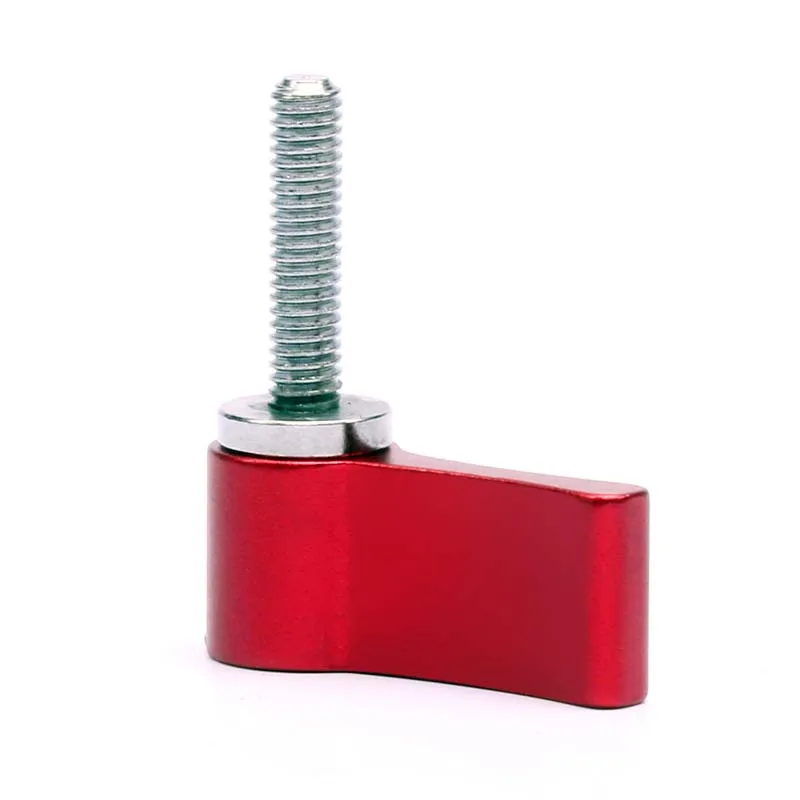 Aluminum 7-shaped Rotating Knob Screw M6 M5 M4 Adjustable Thumb Lever ...