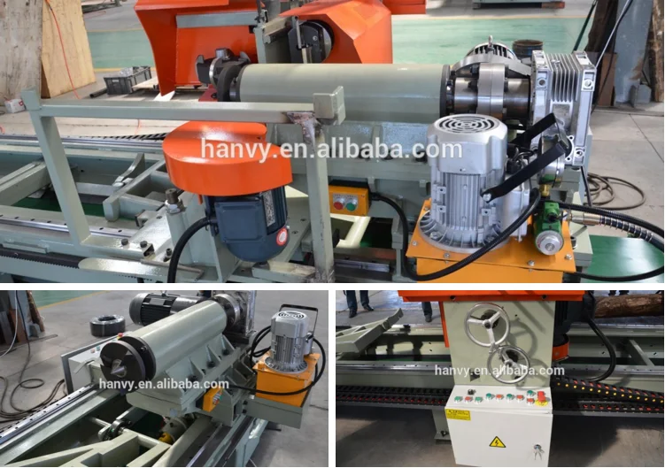 Automatic Wood Log Home Machine Log Notcher & Mortiser Lathe for Sale