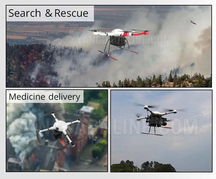 Drop Box for UAV Drone Delivery - Remote Control, 10kg Payload, Perfect ...