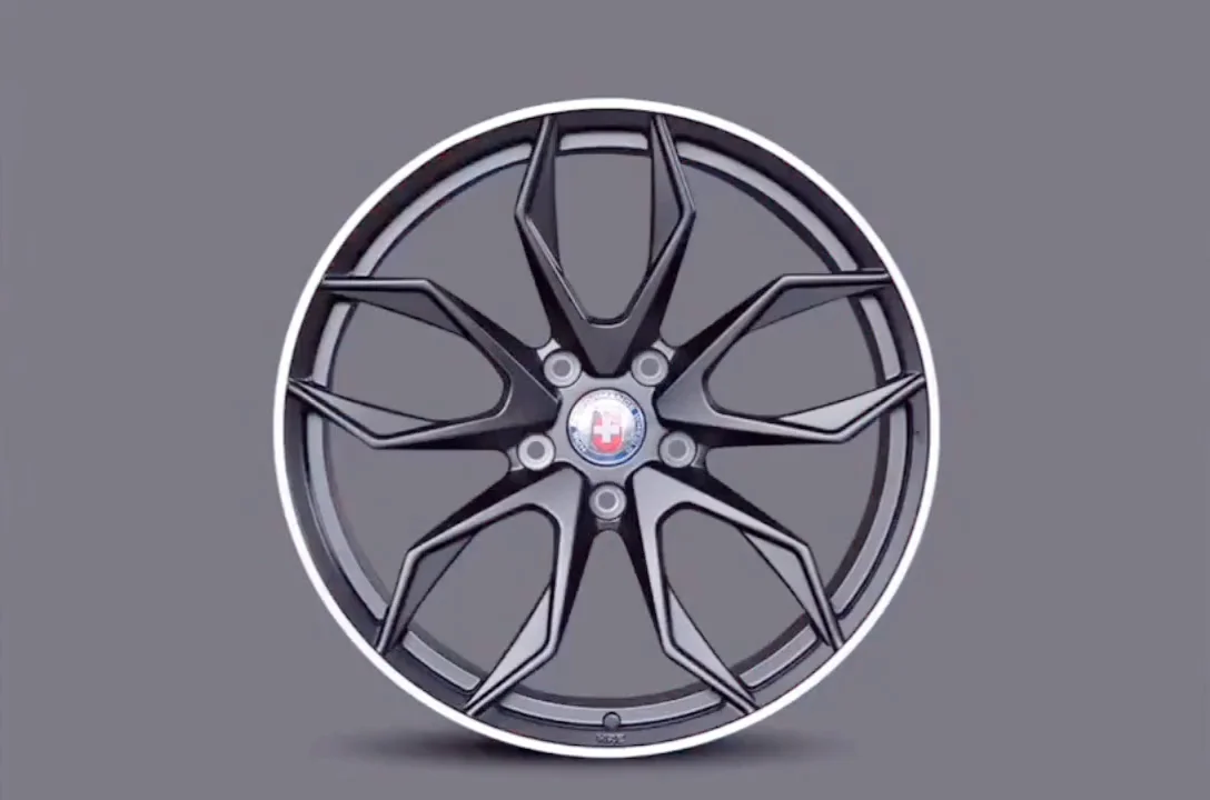 19 Inch 20 Inch Black Grey Forged Wheels High Strength For Bmw 5x112 ...