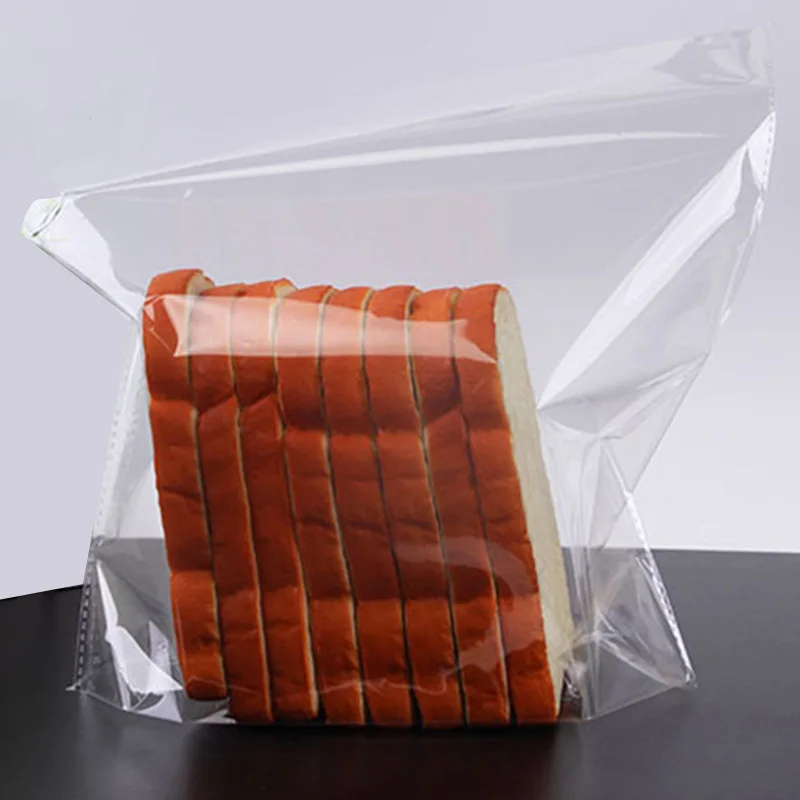 Ldpe Plastic Custom Printed Wicket Toast Bread Bag Food Packaging With ...