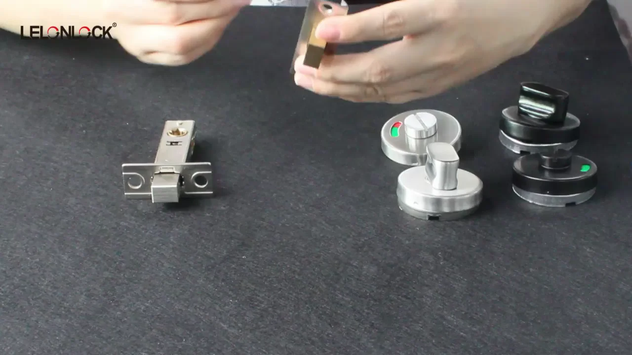 Bathroom Coin Emergency Operated Stainless Steel 304 Indicator Lock For ...