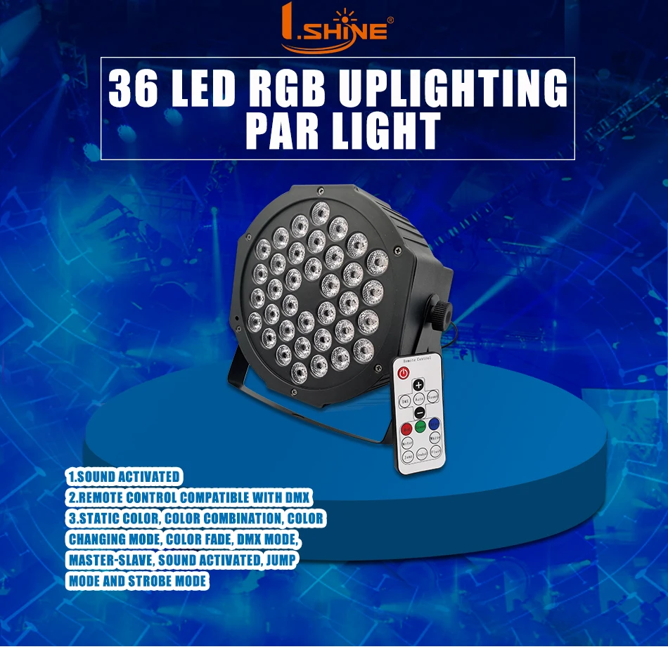 Mini Par Uplight 36pcs Rgb Led Par Can Led Stage Par Uplights - Buy ...